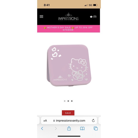 Impressions | Makeup | Hello Kitty Supercute Compact Mirror With ...